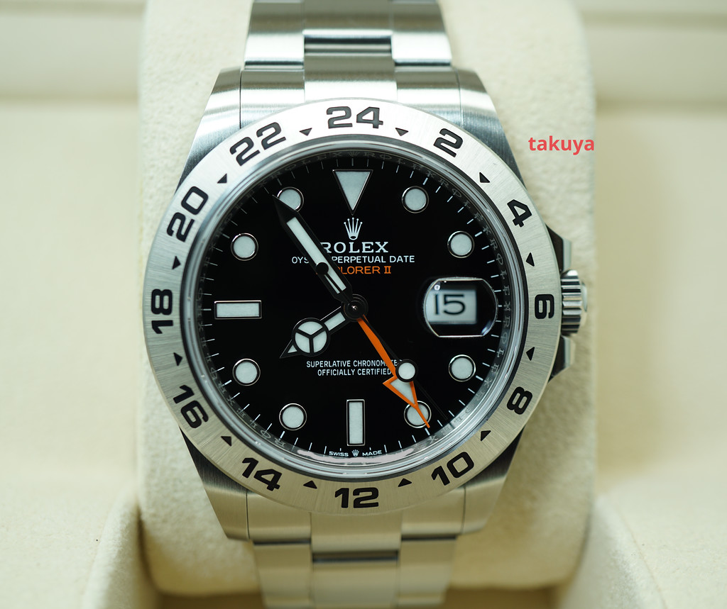 Rolex 226570 EXPLORER 2 BLACK DIAL 42MM NEW MODEL 2021 WARRANTY FULL ...
