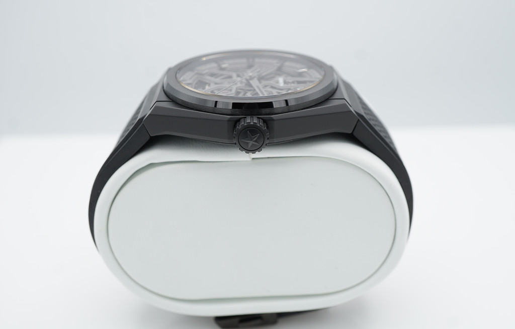 Zenith DEFY CLASSIC BLACK CERAMIC SKELETON DIAL BOXES PAPERS - Takuya ...