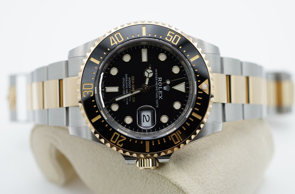 Rolex 126603 SEA-DWELLER 18K YELLOW GOLD STEEL 43MM 2022 WARRANTY FULL ...