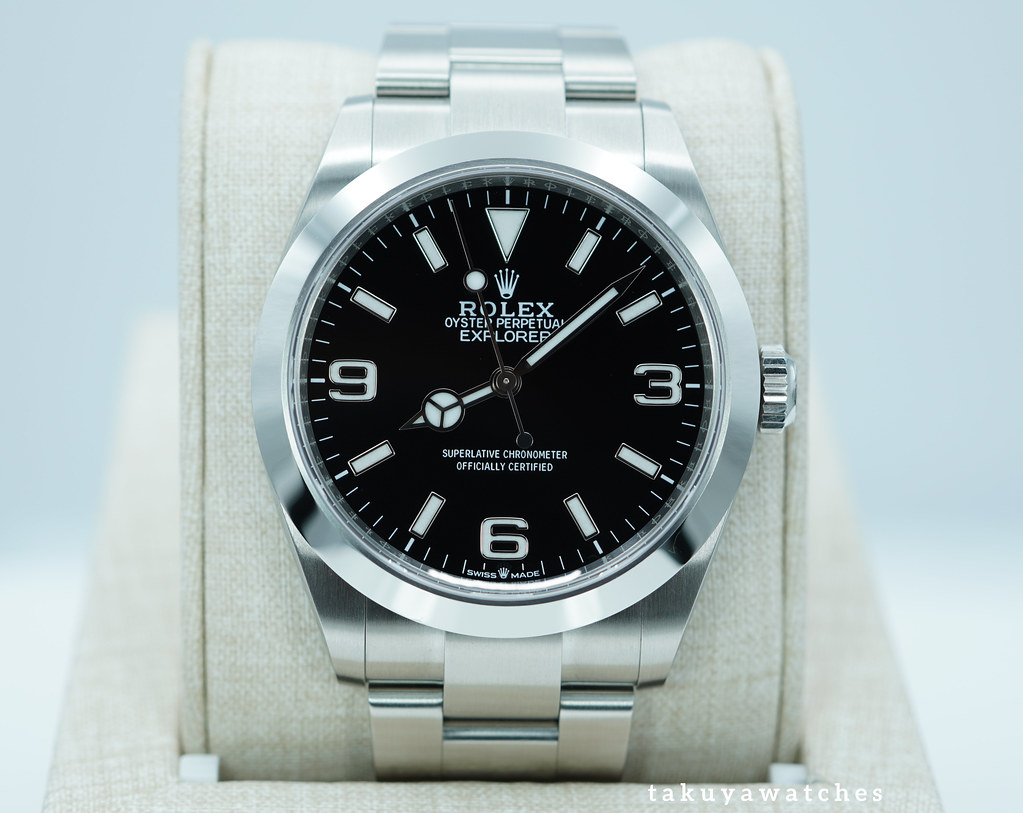 Rolex 224270 EXPLORER 40 FULL LUME DIAL NEW MODEL 2024 WARRANTY FULL ...