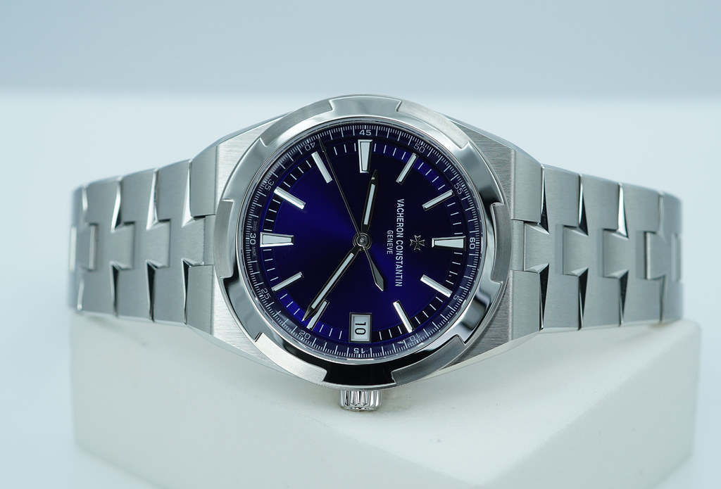 Vacheron CONSTANTIN OVERSEAS 4520V STEEL BLUE DIAL 2025 NEW MODEL FULL ...