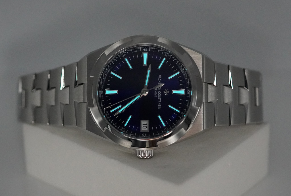 Vacheron CONSTANTIN OVERSEAS 4520V STEEL BLUE DIAL 2025 NEW MODEL FULL ...