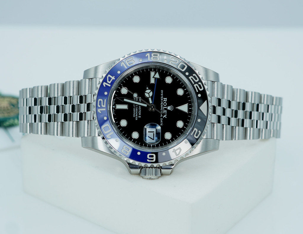 NEW Rolex 126710BLNR GMT MASTER 2 BLACK BLUE BEZEL JUBILEE BAND ...