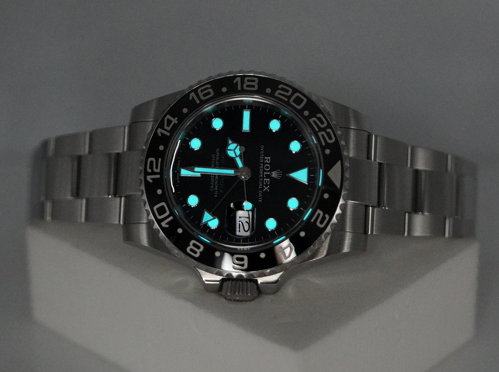 Rolex 116710LN GMT MASTER 2 STAINLESS STEEL BLACK CERAMIC BEZEL RSC ...