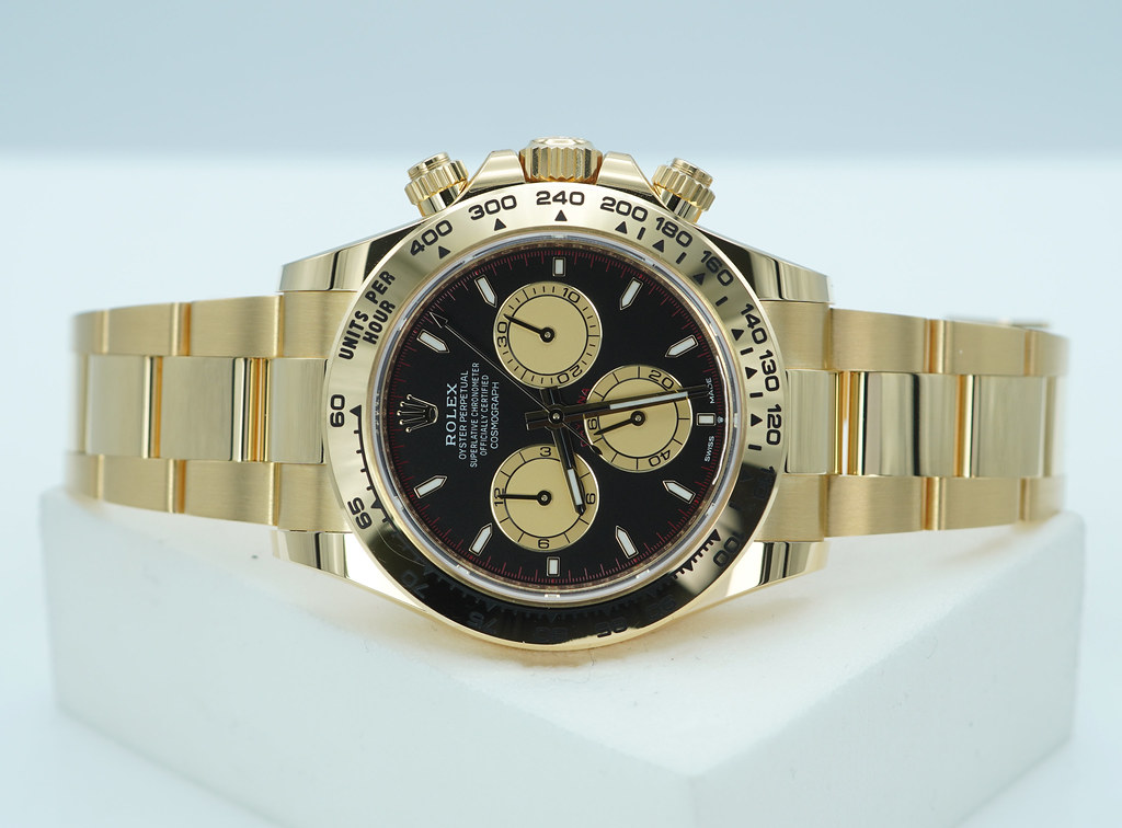 Rolex 126508 DAYTONA 18K YELLOW GOLD PAUL NEWMAN DIAL NEW MODEL 2024 ...