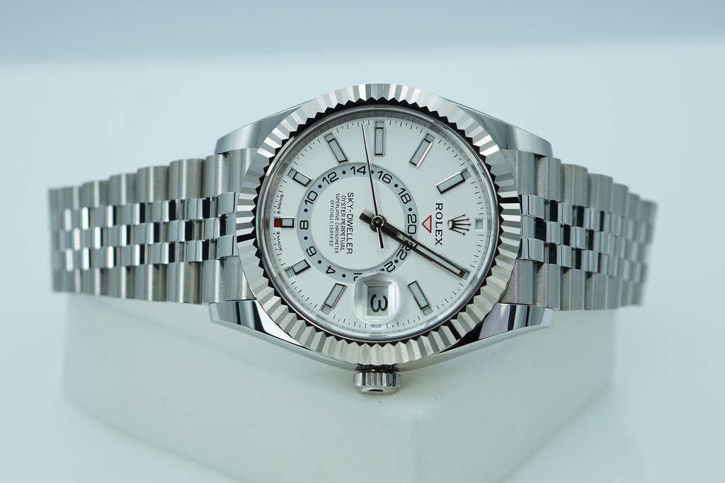 Rolex 336934 SKY-DWELLER WHITE DIAL JUBILEE BAND NEW MODEL 2026 FULL ...
