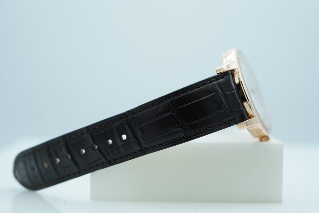 Vacheron CONSTANTIN TRADITIONNELLE 18K ROSE GOLD SILVER DIAL FULL SET ...