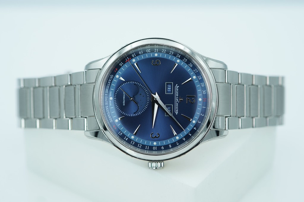 Jaeger-LeCoultre MASTER CONTROL CALENDAR BLUE DIAL LIMITED EDITION 800 ...