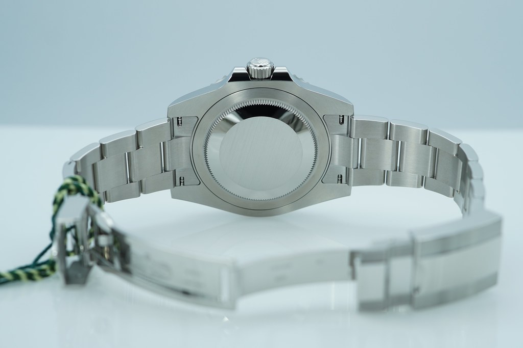 BRAND NEW Rolex 126710GRNR GMT MASTER II BLACK GREY BEZEL OYSTER BAND ...